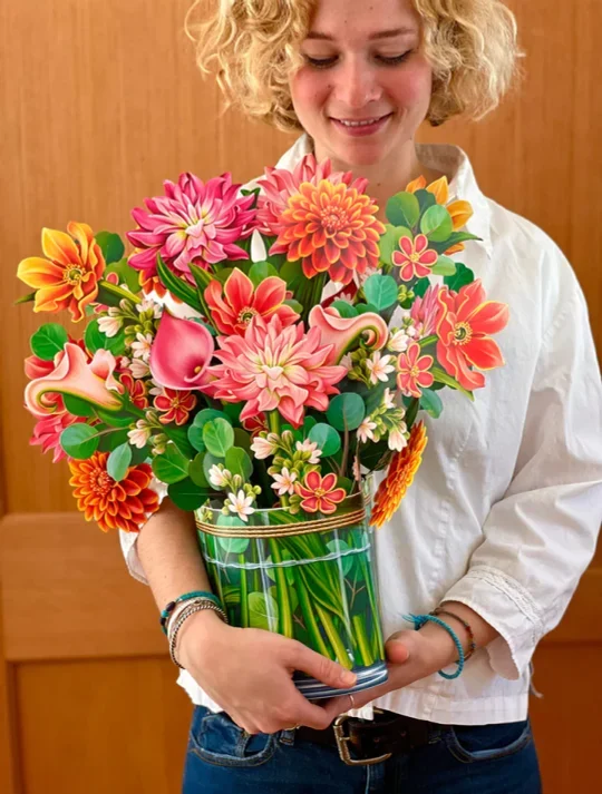 Felicitare buchet de flori – supill